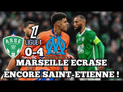 🔴 RÉSUMÉ SAINT-ETIENNE - MARSEILLE 0-4 / LES MARSEILLAIS SE QUALIFIENT ! L'OM ÉCRASE SAINT-ÉTIENNE !