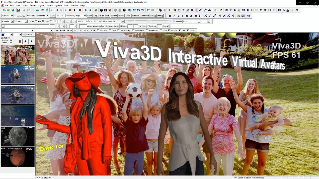 Interactive virtual human avatars for Android, Windows & Linux - YouTube