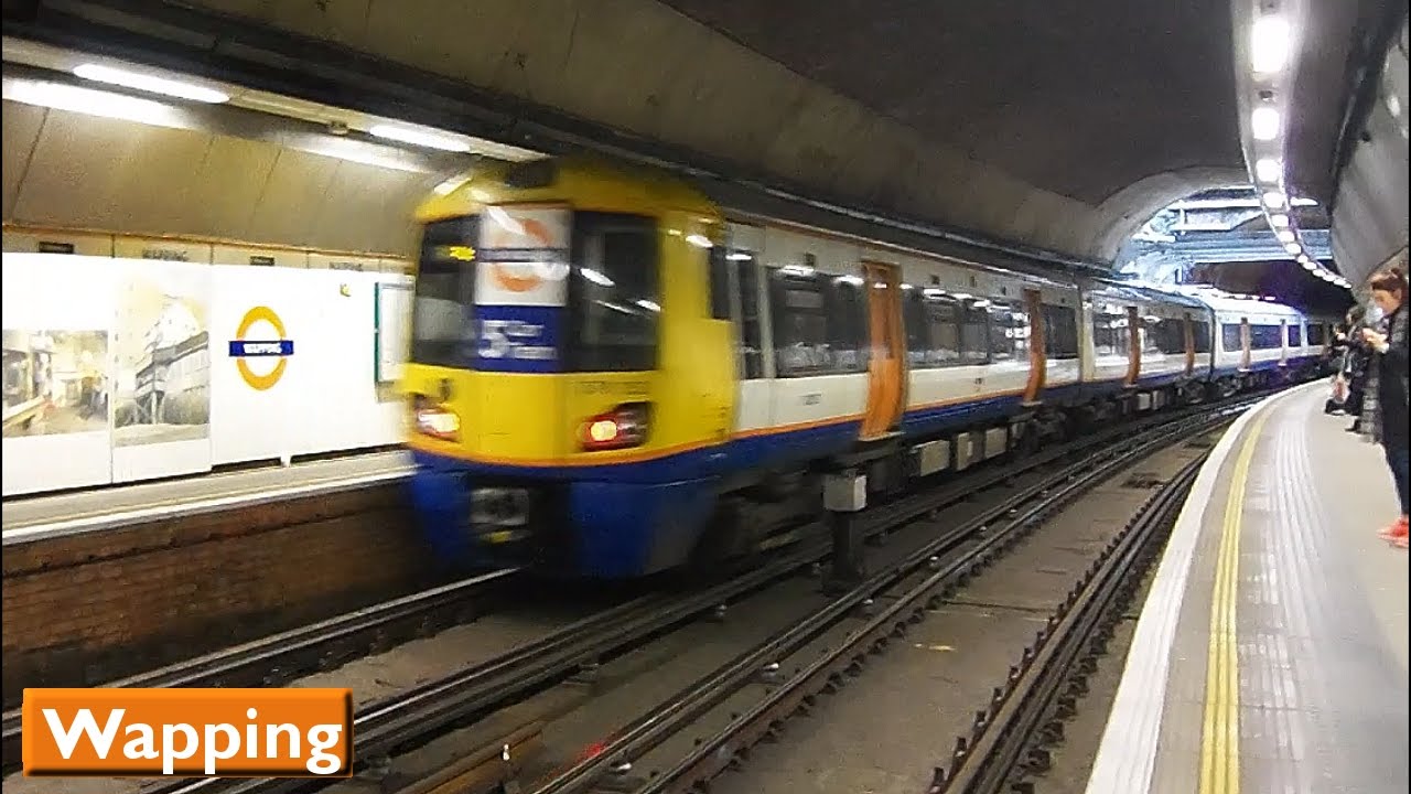 Wapping | East London Line : London Overground ( British Rail Class 378 ...
