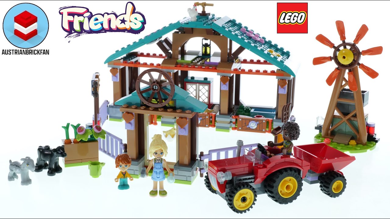 LEGO Farm Animal Sanctuary – LEGO Friends 42617 Speed Build Review ...