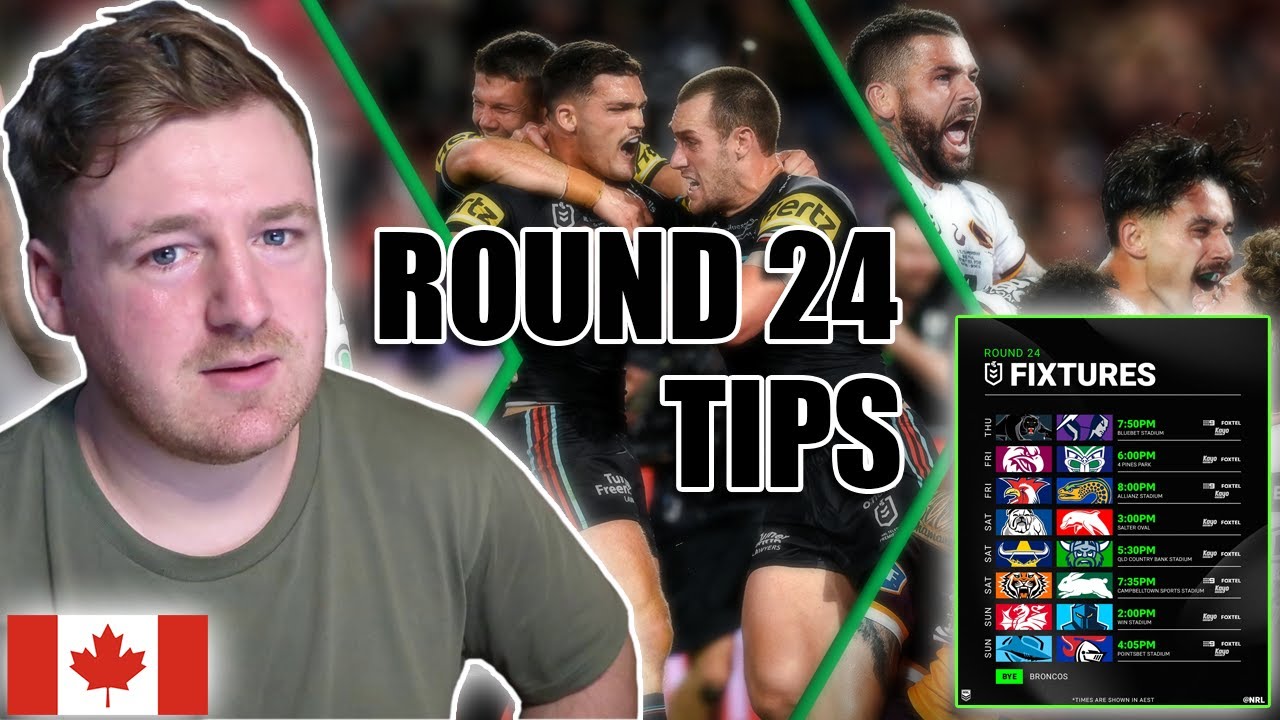 Hockey Fan Makes His NRL Round 24 Tips + Round 22+23 Review - JOIN UP ...