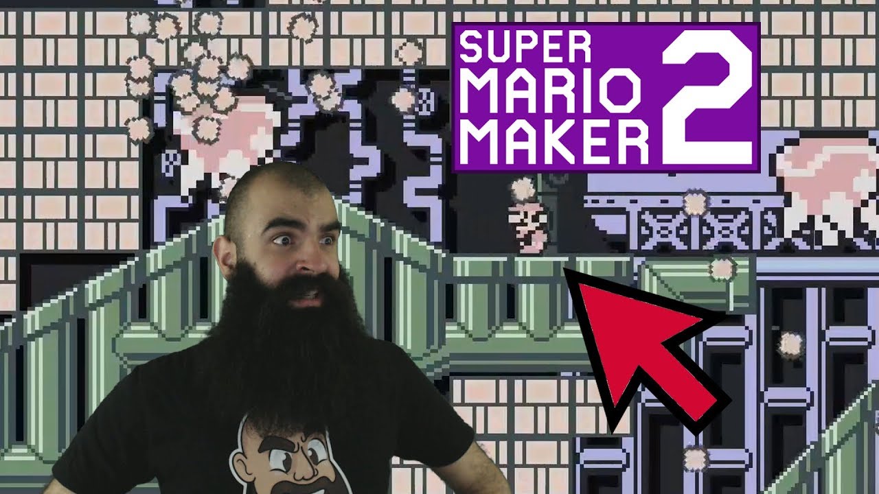 Mario Maker 2: No Skip Endless Super Expert Challenge #3 - Stamina is ...