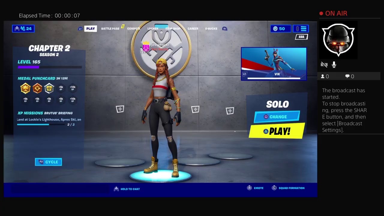 Playin Fortnite Come And Join me! - YouTube