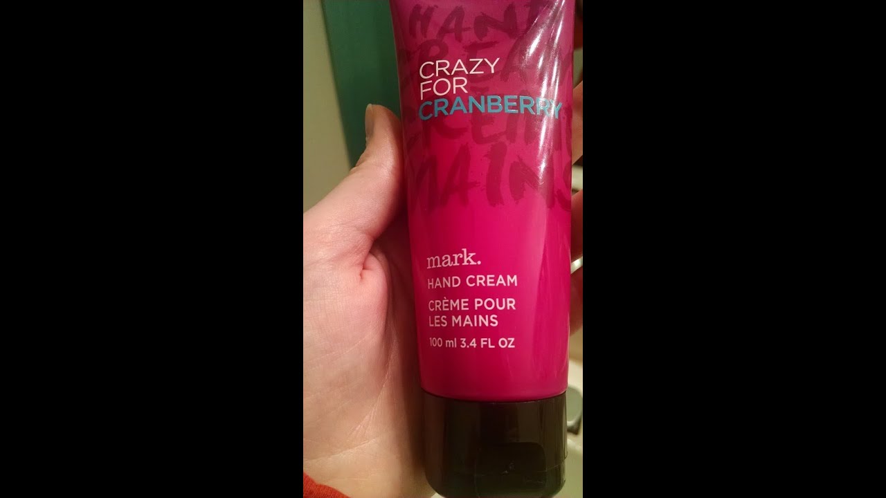 Mark. Crazy for Cranberry Hand Cream Review - YouTube