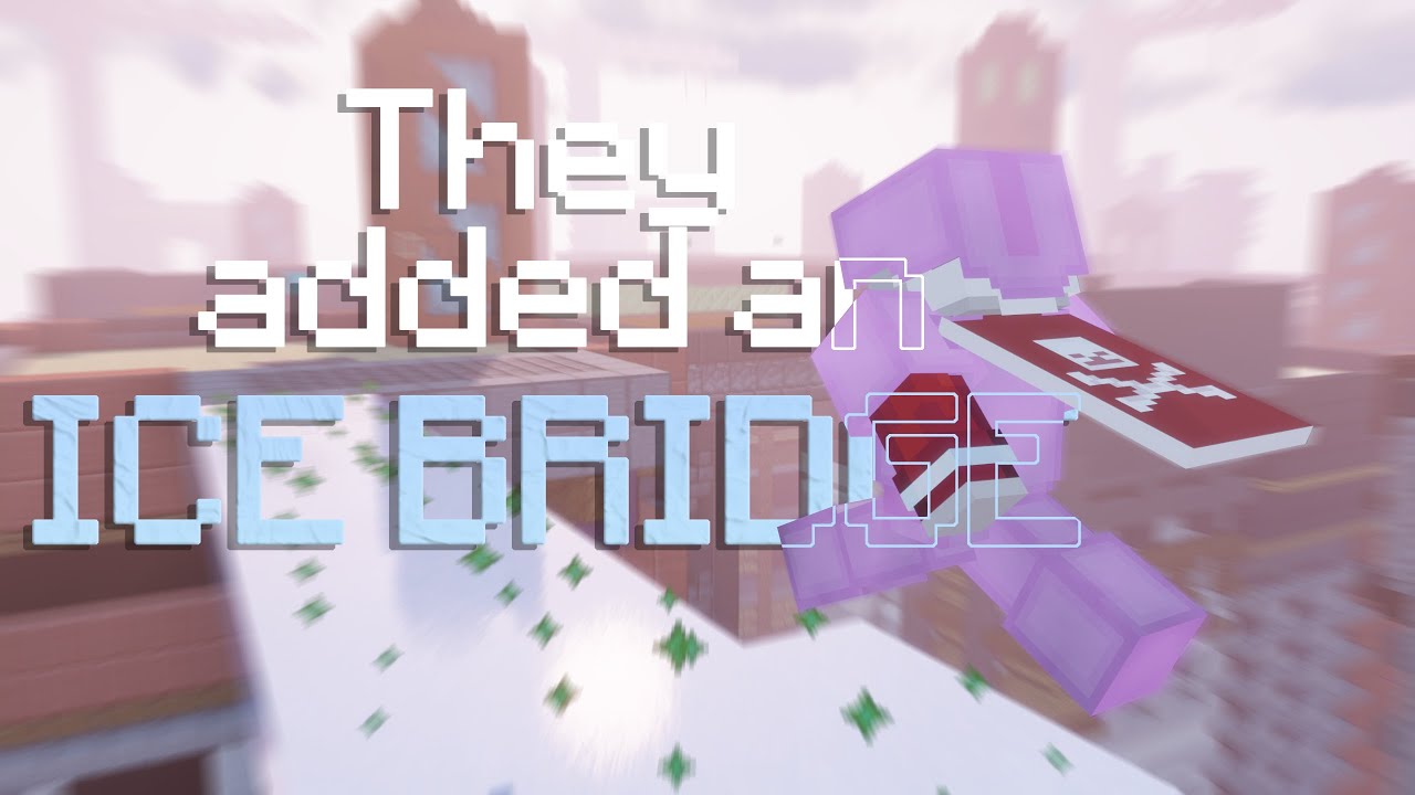 So They Added ICE BRIDGES To Bedwars... - YouTube