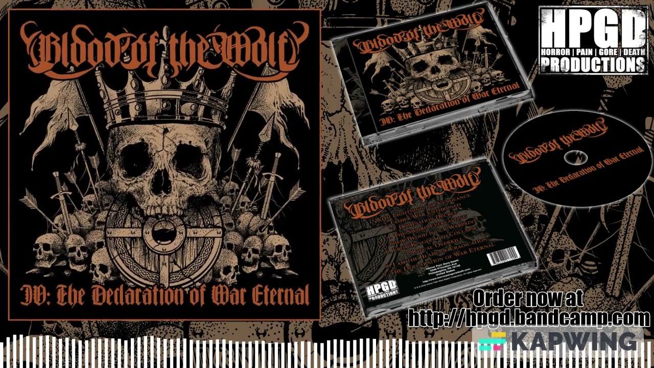 Blood Of The Wolf - Father War Enthroned (taken from the release on HPGD / Horror Pain Gore ...