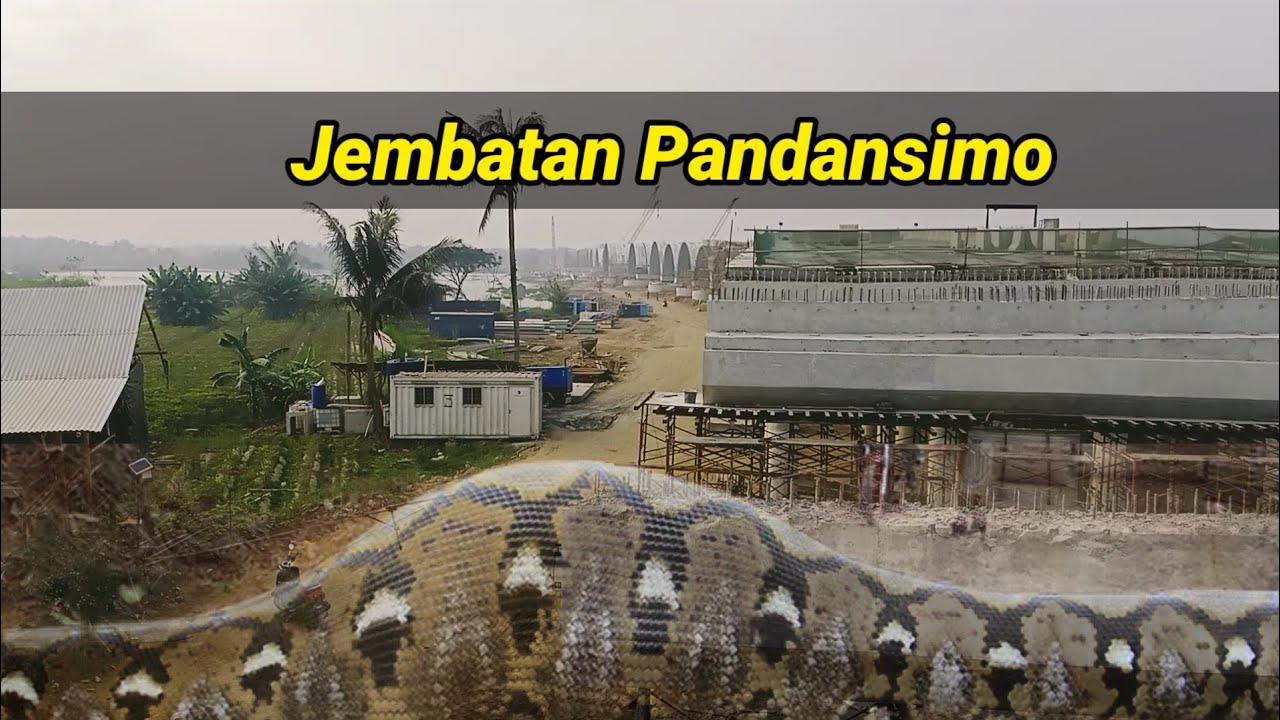 Update terbaru proyek pembangunan jembatan Pandansimo Yogyakarta [ view ...