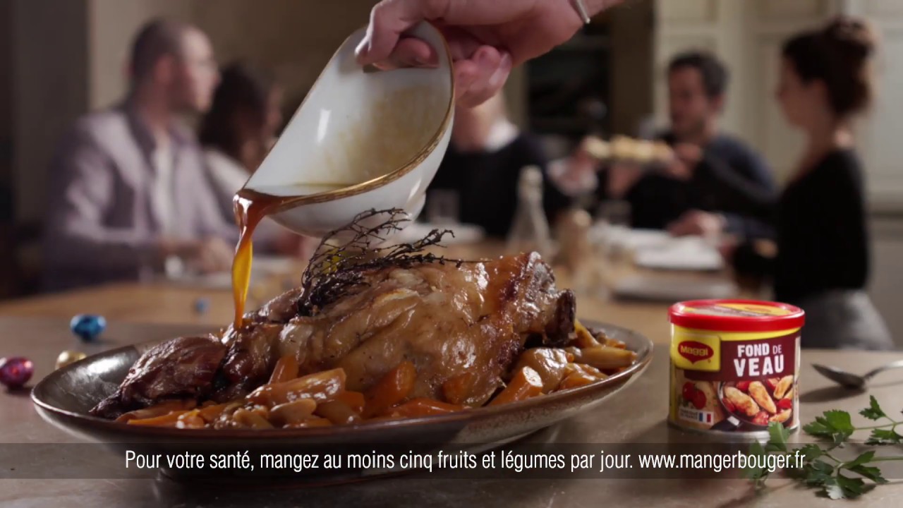 Un Gigot à Succès - Fond de Veau MAGGI - YouTube