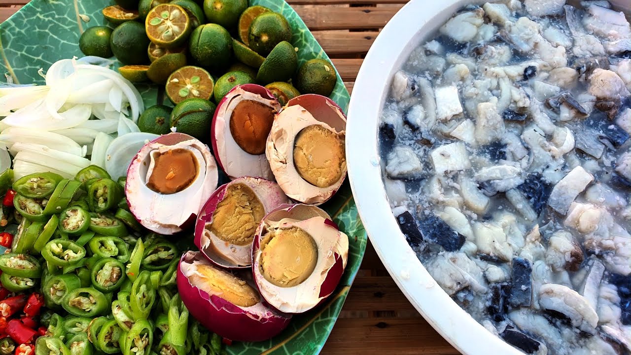 Kilawin Bangus with salted egg | Philippines - YouTube