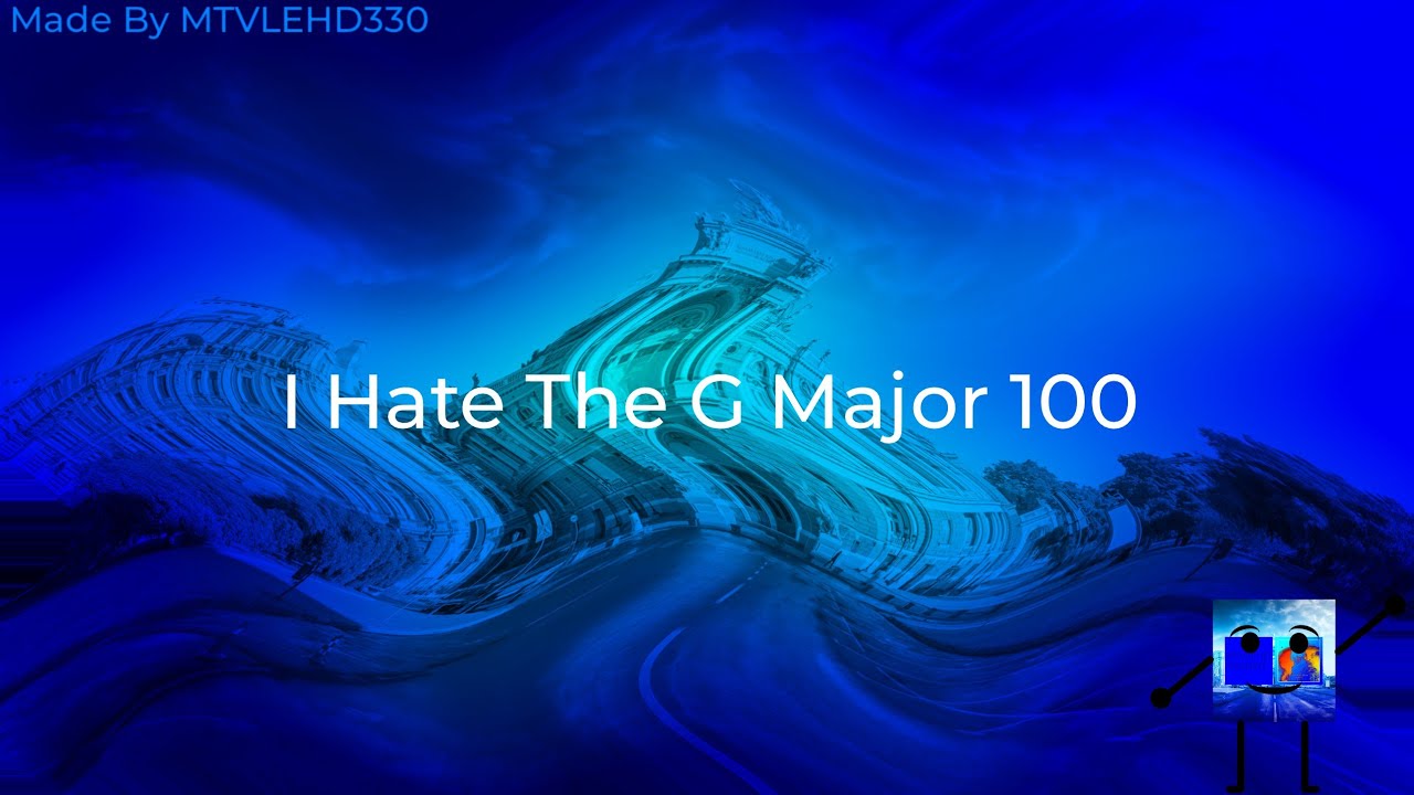 I Hate The G Major 100 - YouTube