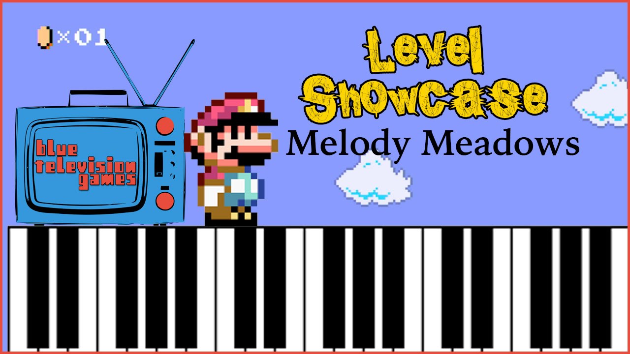 Super Mario Maker Level Showcase 1-1 Melody Meadows - YouTube