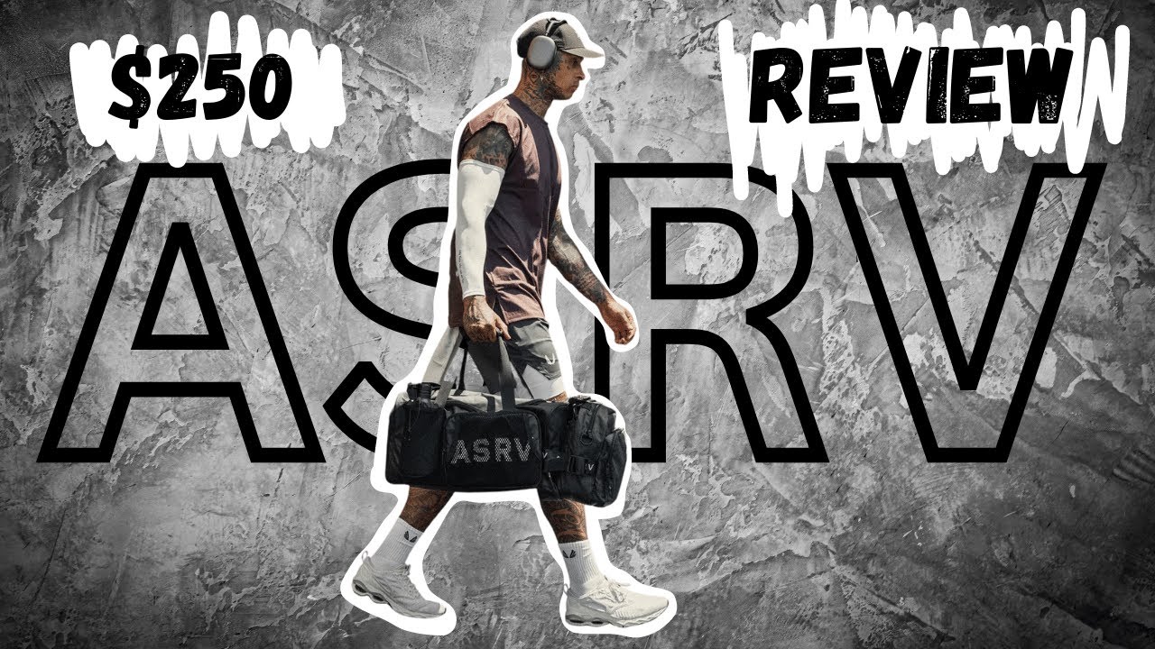 $250 Gym Bag | ASRV 2-in-1 Duffel Bag Review - YouTube