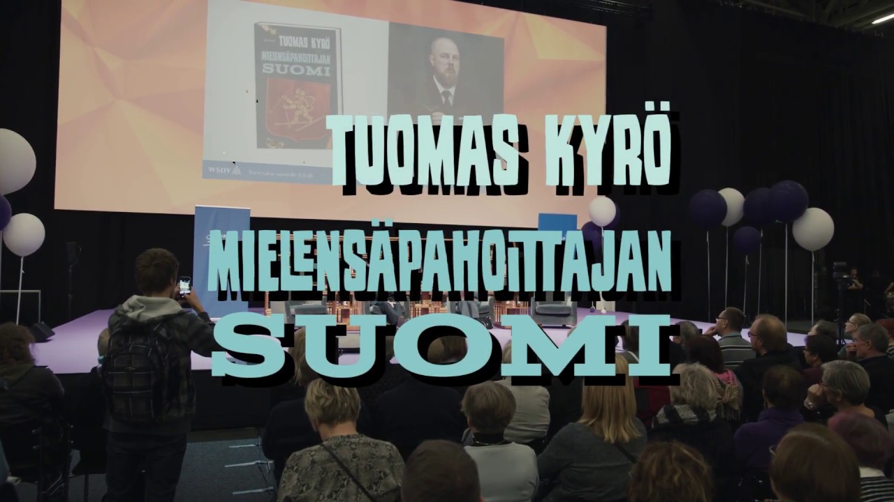 Presidentti Tarja Halonen haastattelee Tuomas Kyröä - YouTube