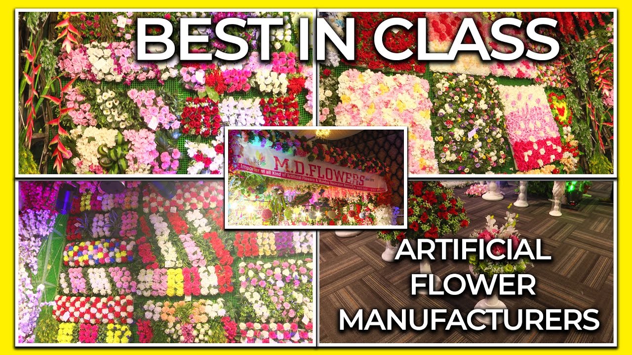 M.D.Flowers - Artificial Flower Manufacturers | Tent Decor & Catering ...