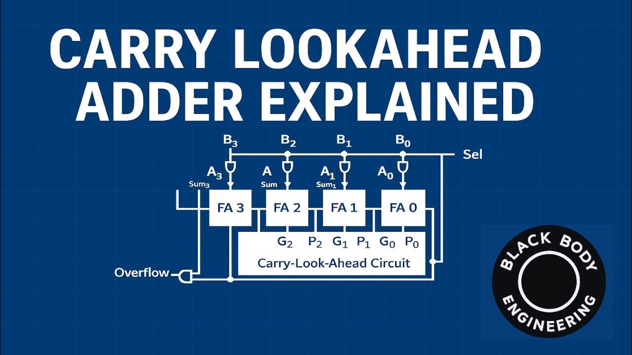 Carry Lookahead Adder Explained – Faster Than Ripple Carry? | Digital Logic in Logisim - YouTube