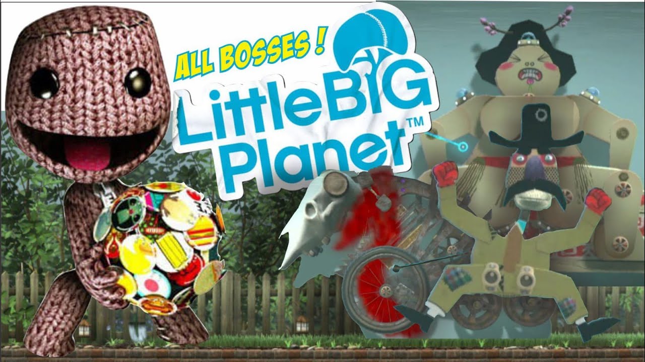 LittleBigPlanet - All Bosses - YouTube