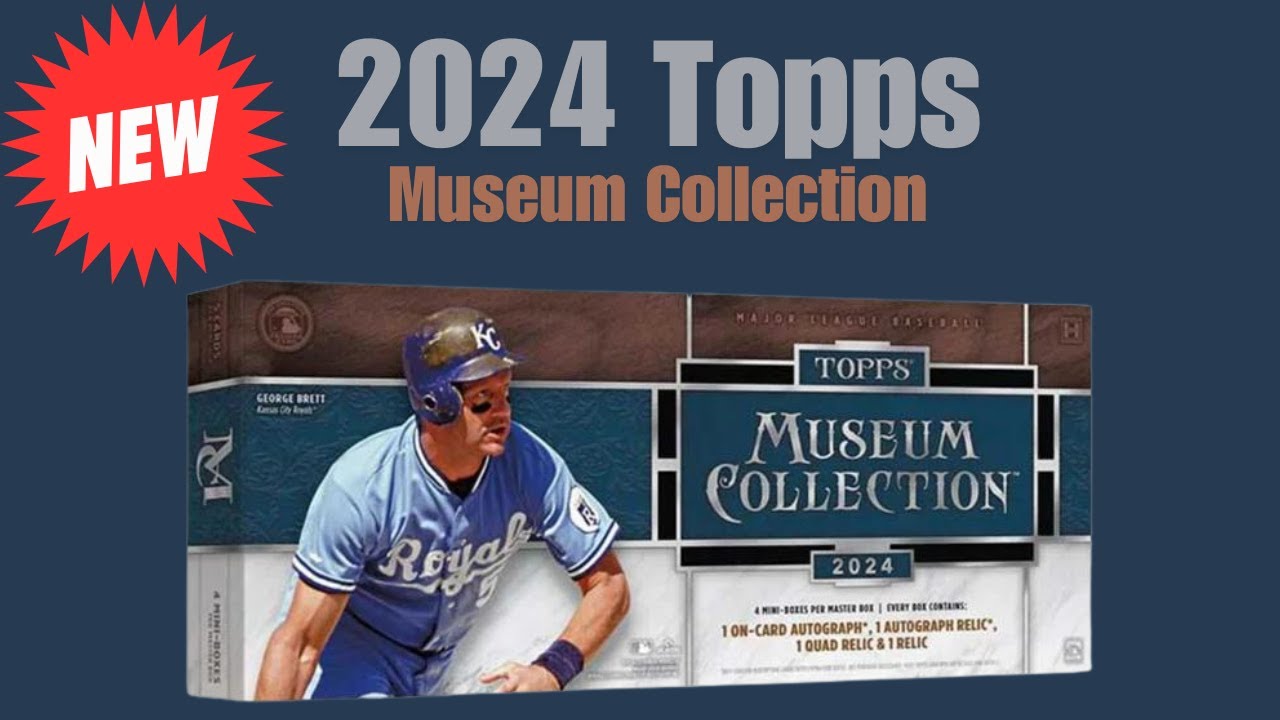 Opening a hobby box of 2024 Topps Museum Collection Baseball # ...