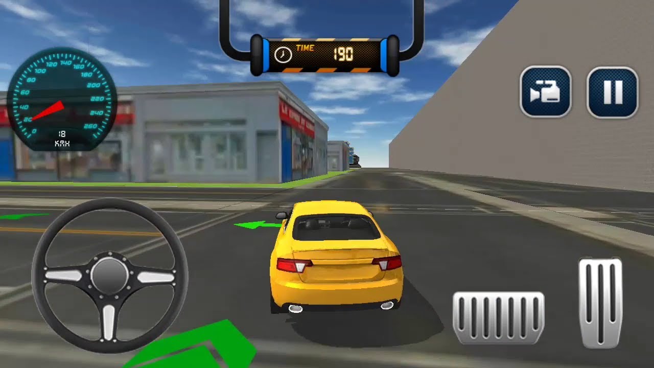 Amazing Street Car Parking 3D City Cab PRO Driver Android Gameplay ...