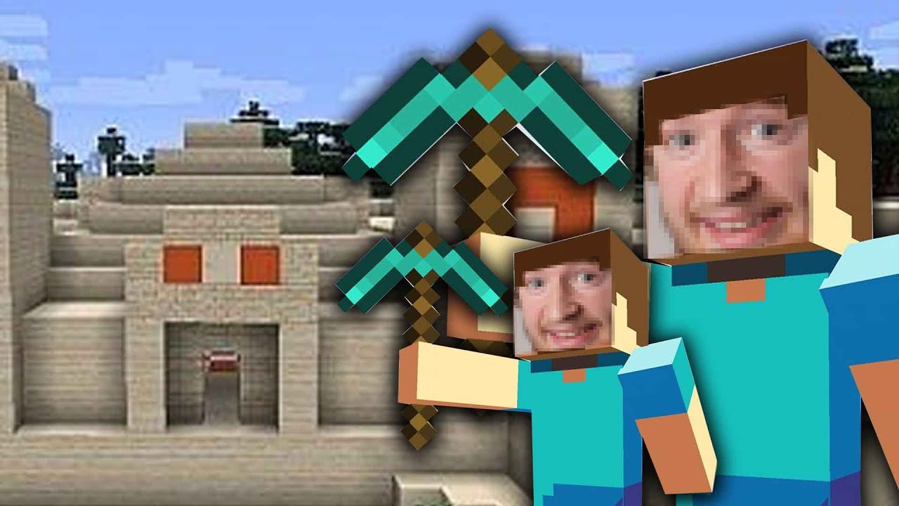 Wüsten-Tempel! | MAXIM und BEN spielen Minecraft | Home-Office #04 ...