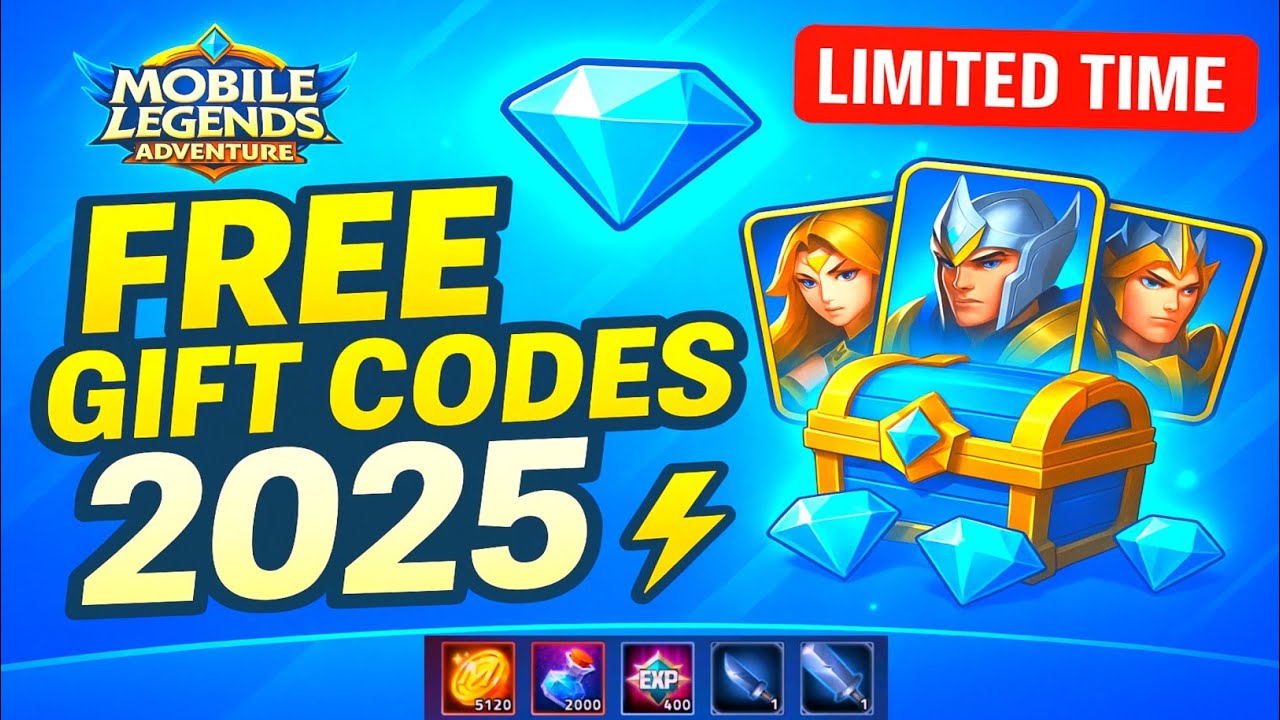 📌 Mobile Legends Adventure New Gift Codes 2025 🎁 | Claim Free Diamonds ...