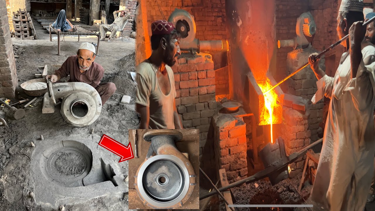 Incredible Process of Tube Well Water Pump Manufacturing || Production ...