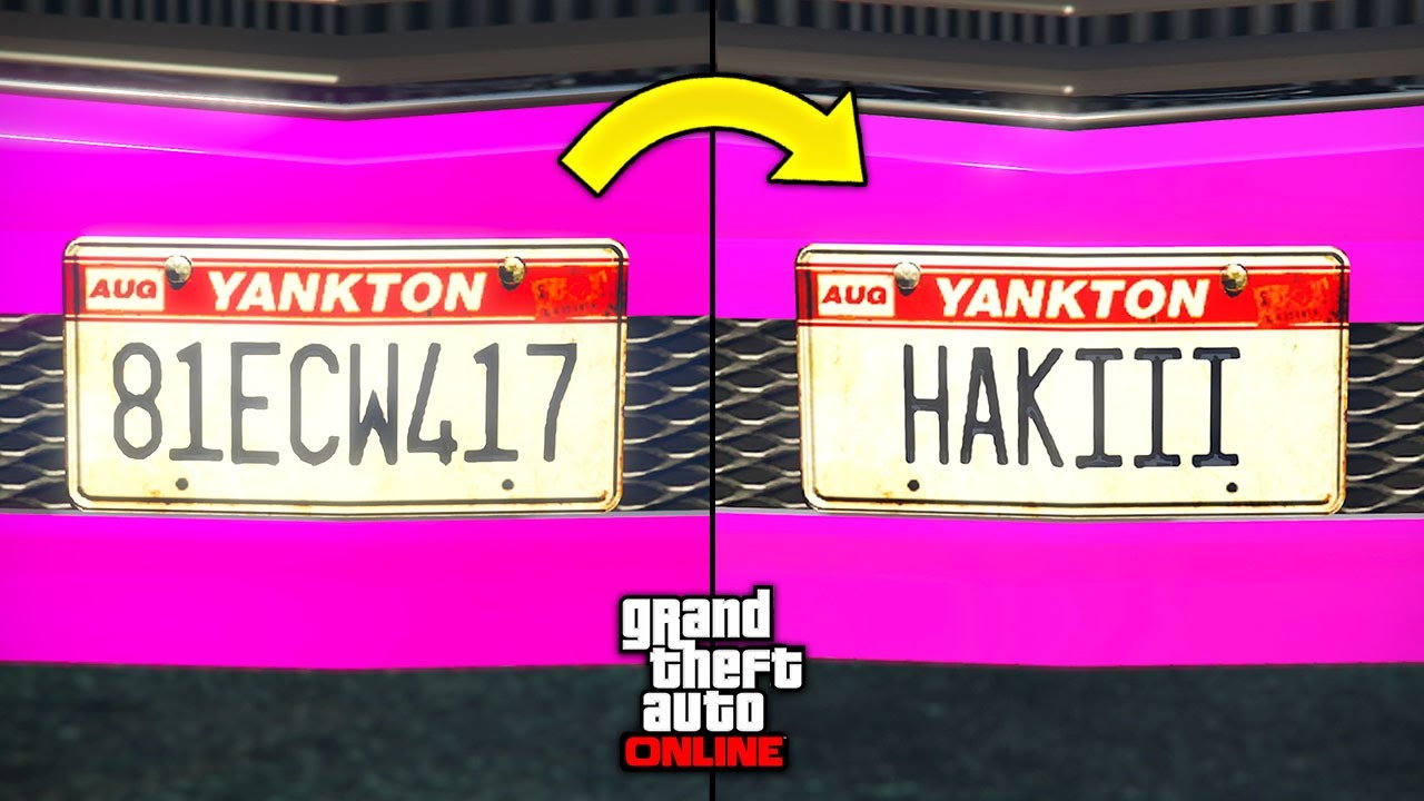 NEW GET CUSTOM LICENSE PLATES IN GTA 5 ONLINE Make Custom Plates new-get-custom-license-plates-in-gta-5-online-make-custom-plates