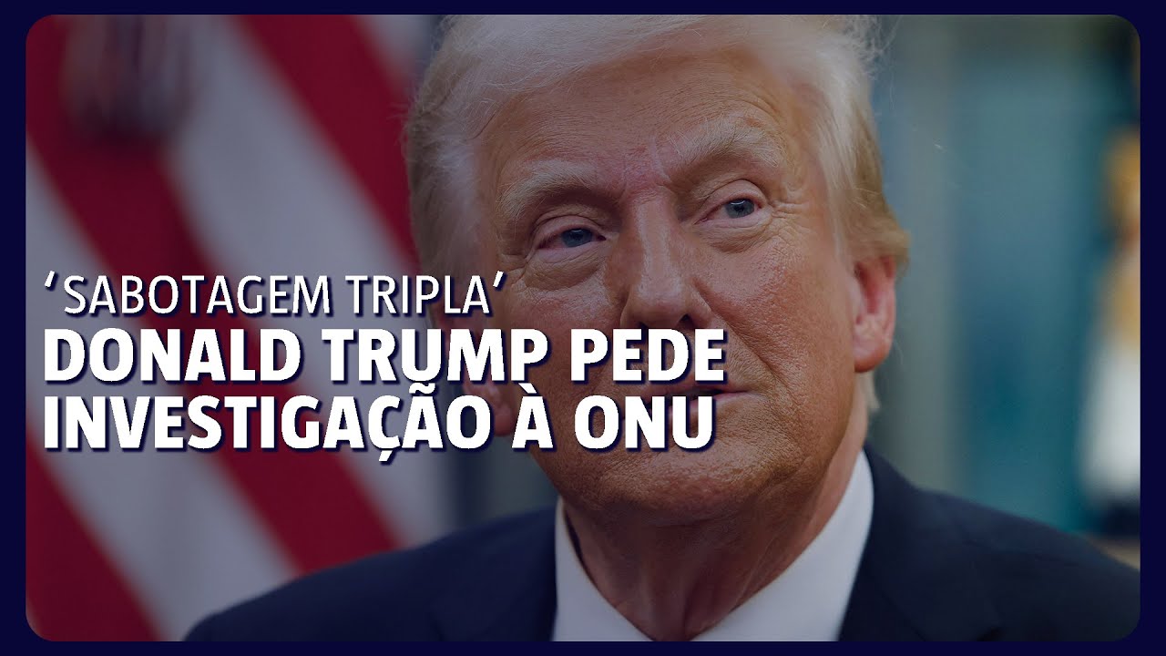 Trump cobra ONU após falhas em discurso em Nova York - YouTube