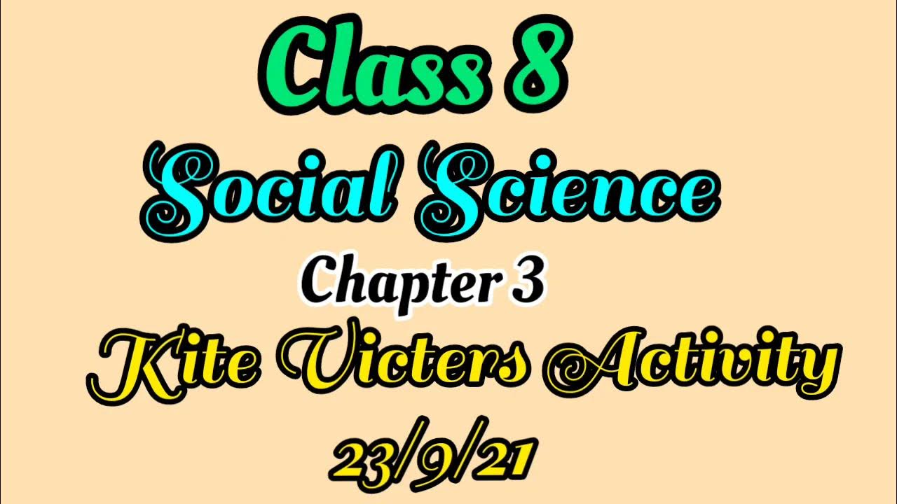 Kite Victers Activity/Scert Class 8 Social Science/Chapter 3 In Search Of Earth's Secrets/State ...