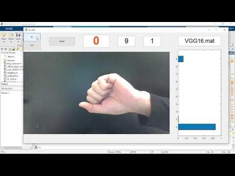 以Matlab搭建VGG16實現手勢數字辨識 - YouTube