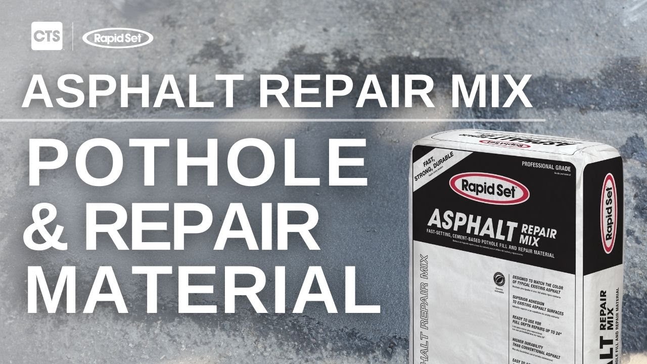 Rapid Set Asphalt Repair Mix