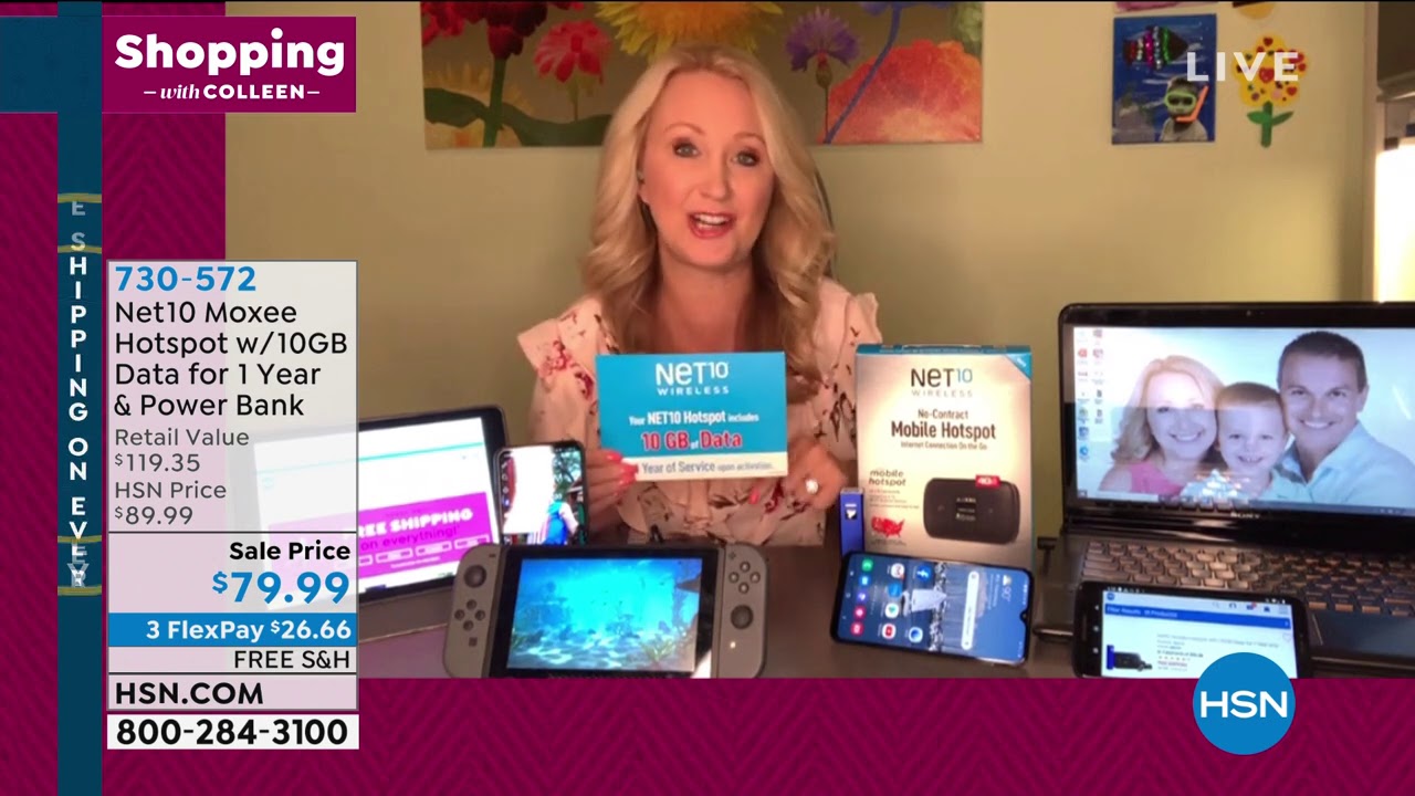 Net10 Moxee Hotspot with 10GB Data for 1 Year and Power ... - YouTube