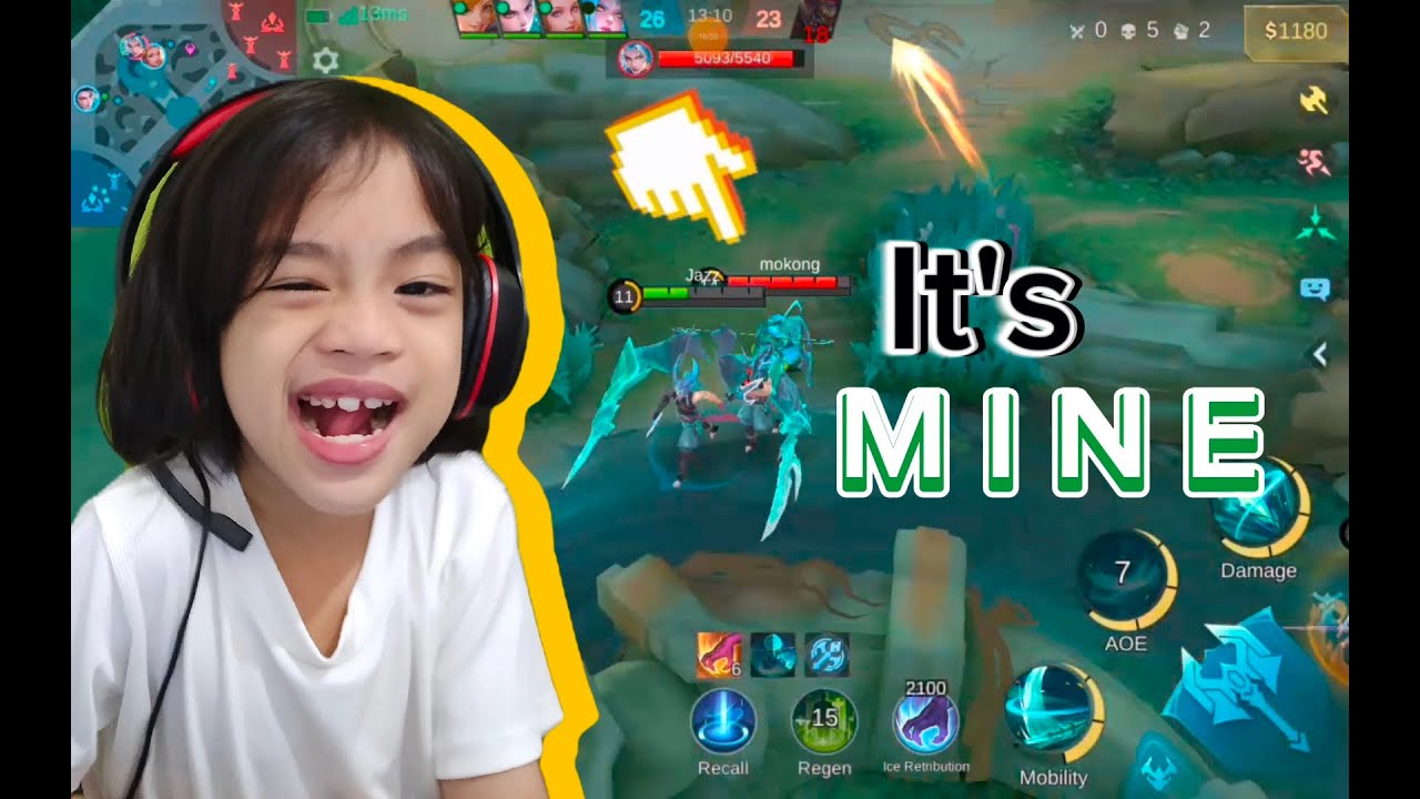 Don't Steal, It's my ONLY KILL😟 / Mobile Legends 6 Years Old Version ...
