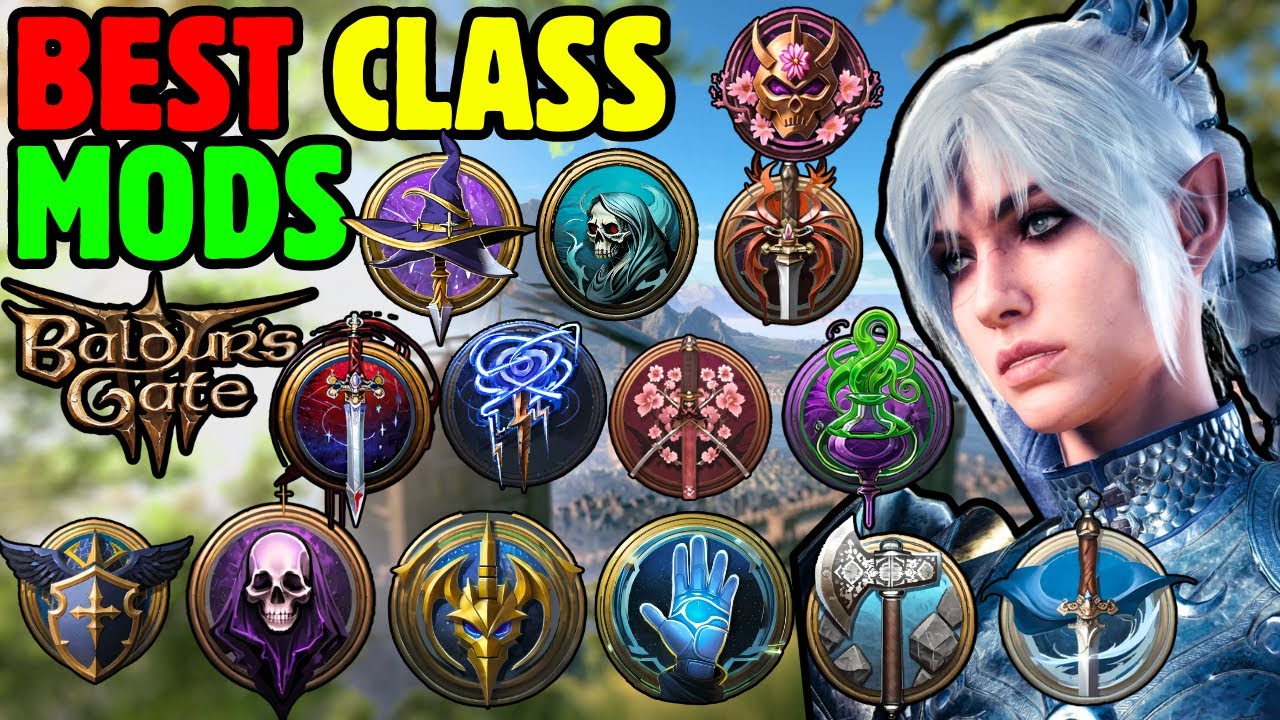 BEST NEW CLASS MODS in Baldur's Gate 3 Mod Manager - YouTube