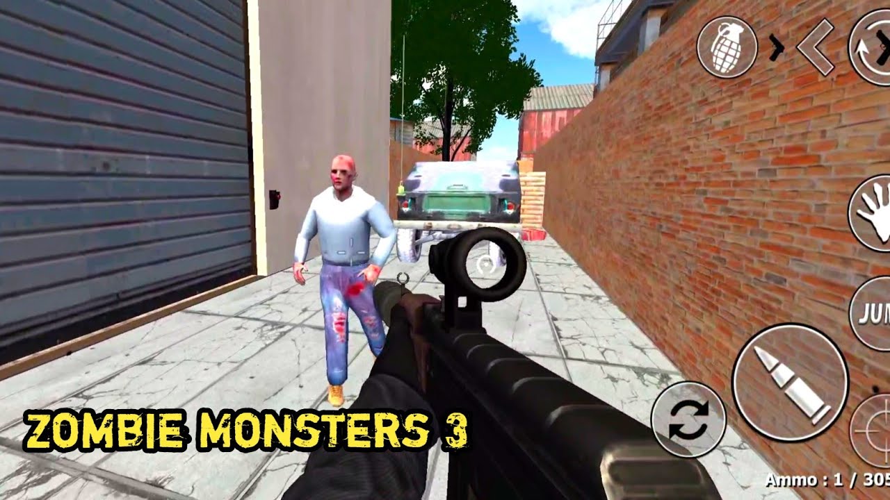 Zombie Monsters 3 New update - Zombie evil kill 7 escape GAMPEPLAY #20 ...