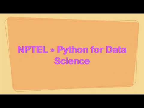 NPTEL » Python for Data Science | Quiz : Week 1: Assignment 1 Solutions ...