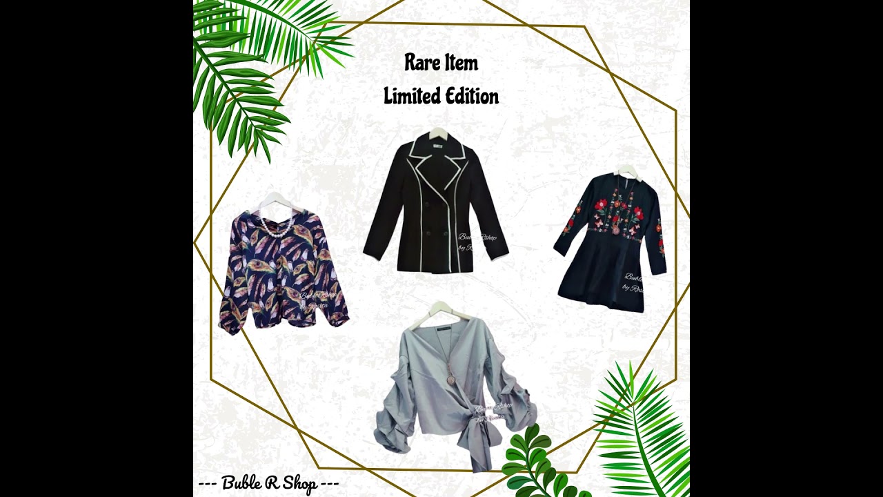 Contoh iklan animasi pakaian | contoh iklan baju wanita - YouTube