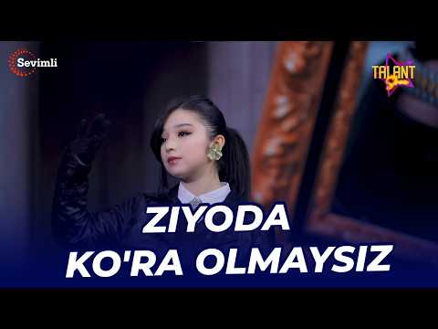 ZIYODA - KO'RA OLMAYSIZ | PARODIYA | TALANT SHOU