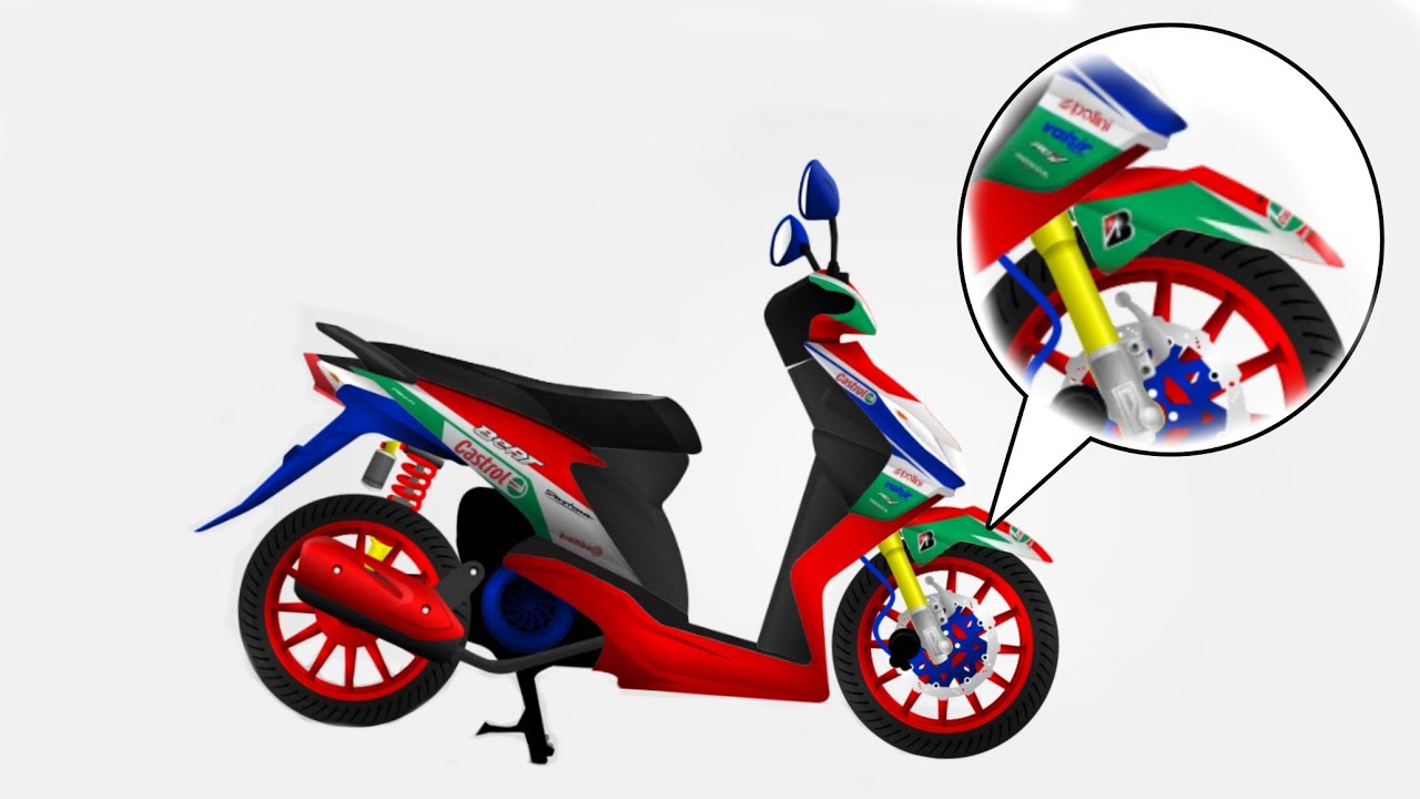 VIRTUAL MODIF BEAT KARBU ‼️ 2D modifikasi beat karbu - YouTube