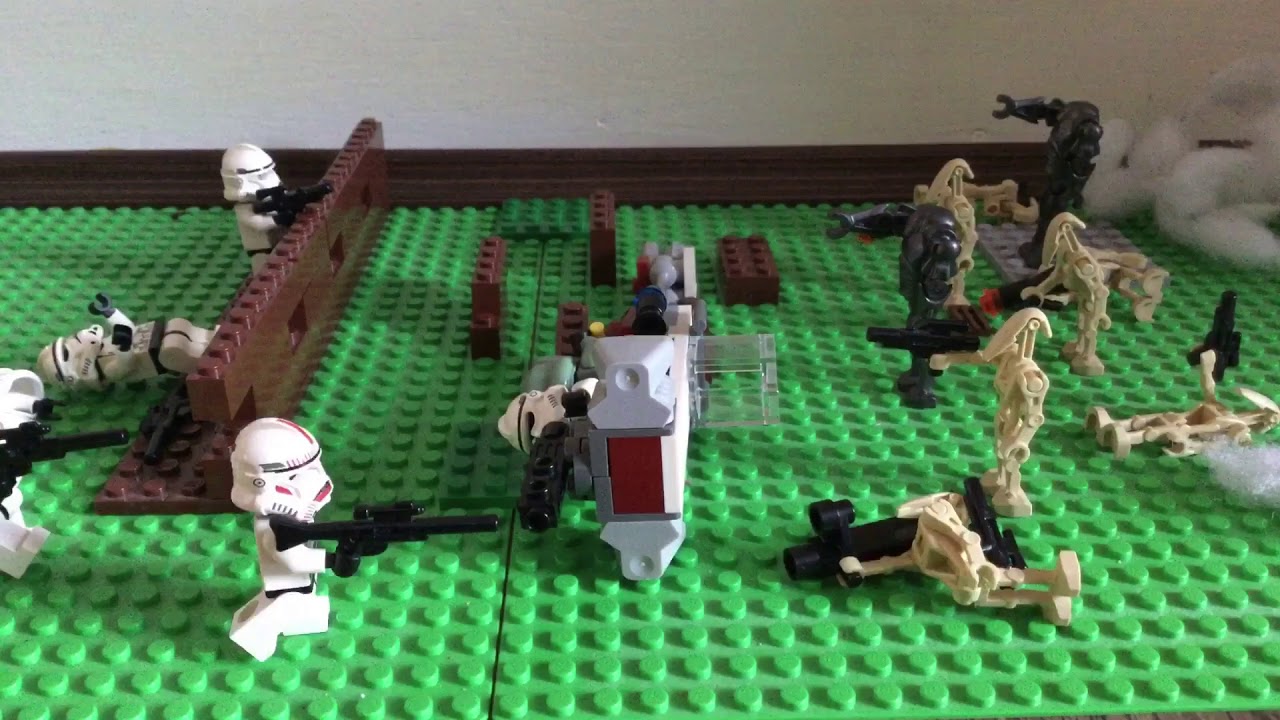 Lego Star Wars the clone wars razor company - YouTube