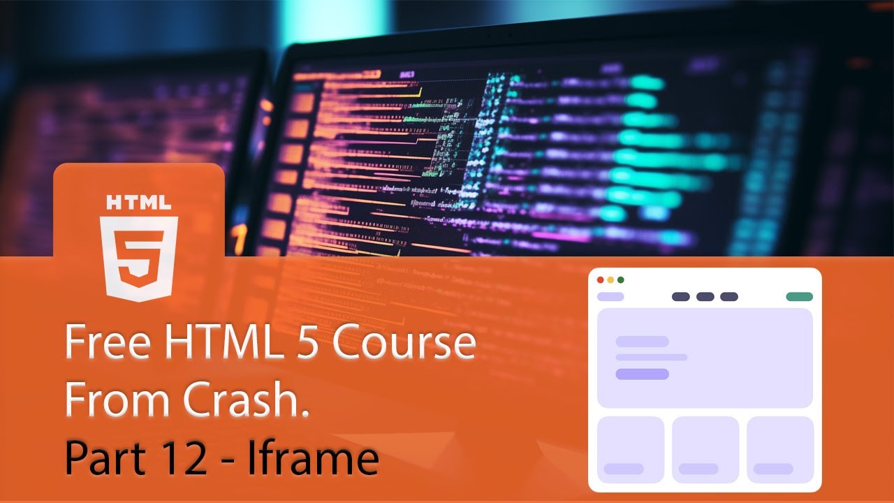 HTML Crash course part 12 Iframe tag speak khmer - YouTube