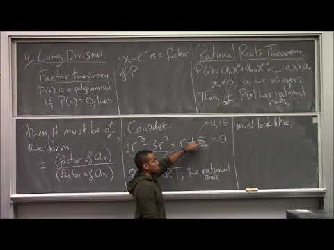 Math 391 Lecture 17 - Higher Order ODEs - Long division; Roots of Unity - YouTube
