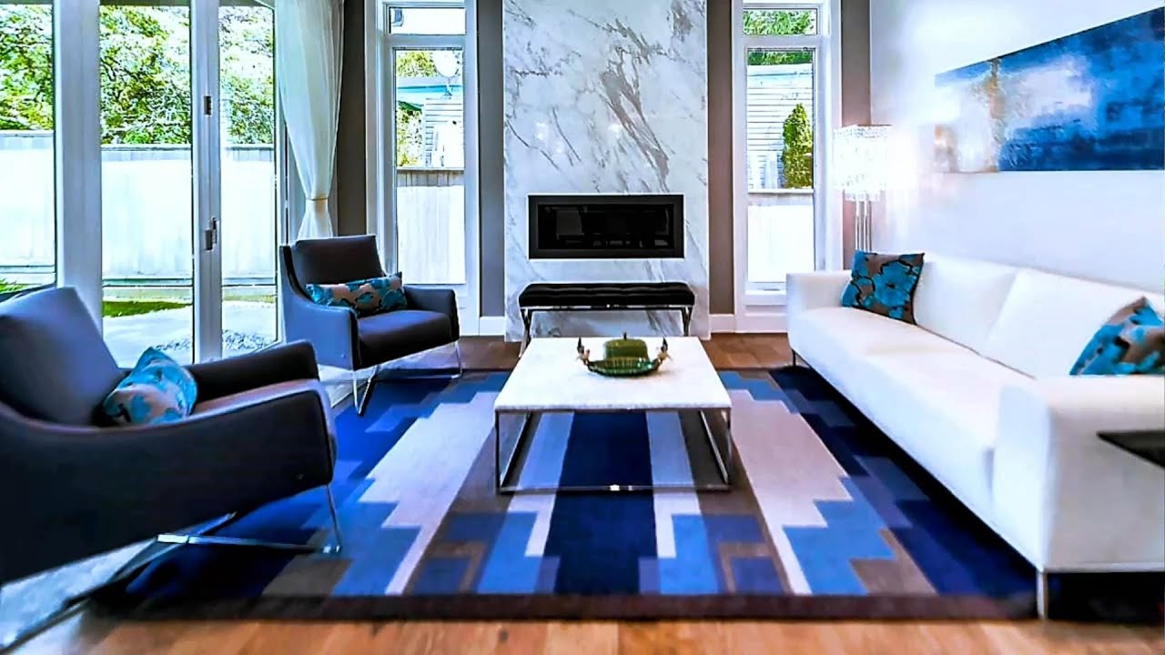 Beautiful Living Rooms, #3: Blue in Home Interiors designed for ...
