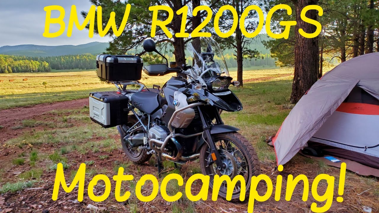 Motocamp on my BMW R1200GS Triple Black - YouTube