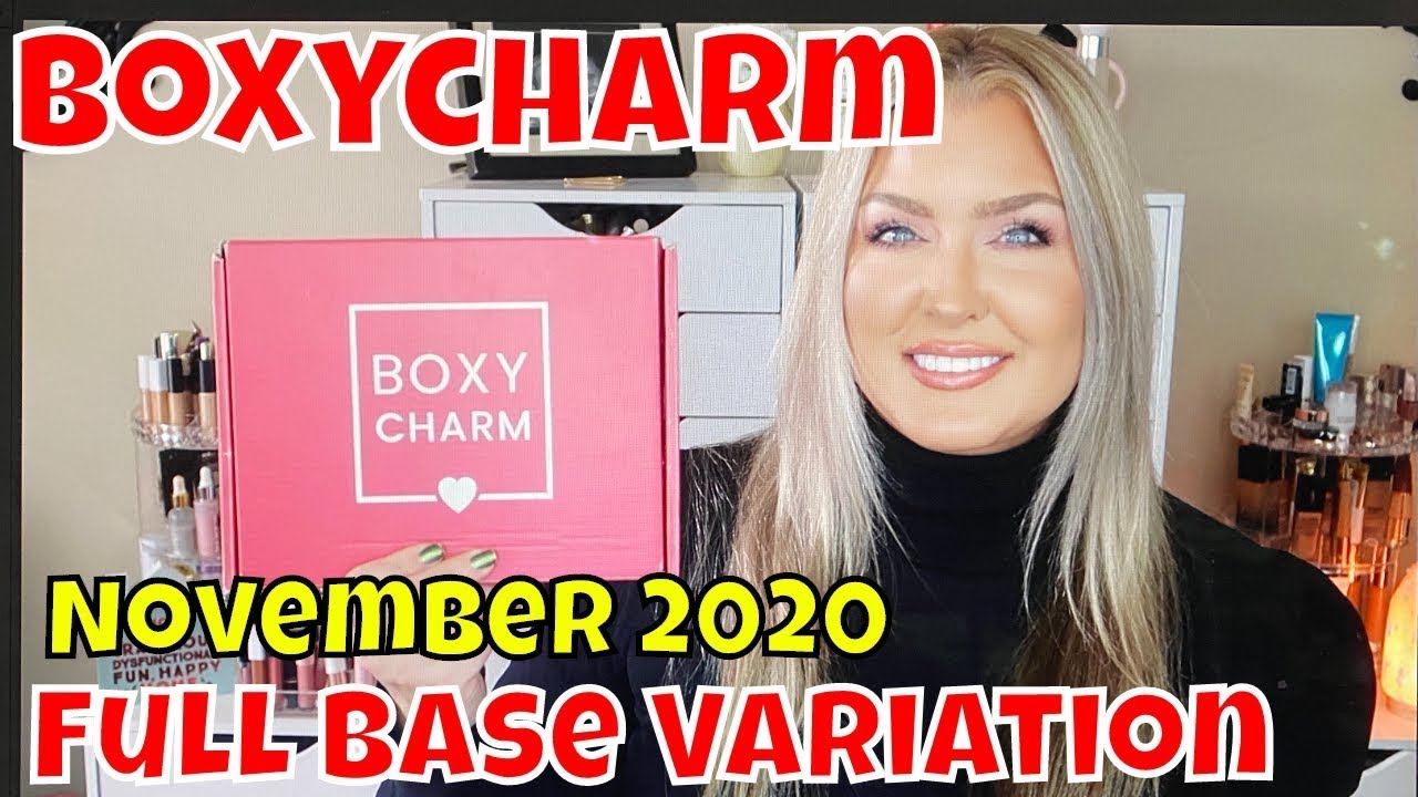 Boxycharm November 2020 Full Base Box Variation - YouTube