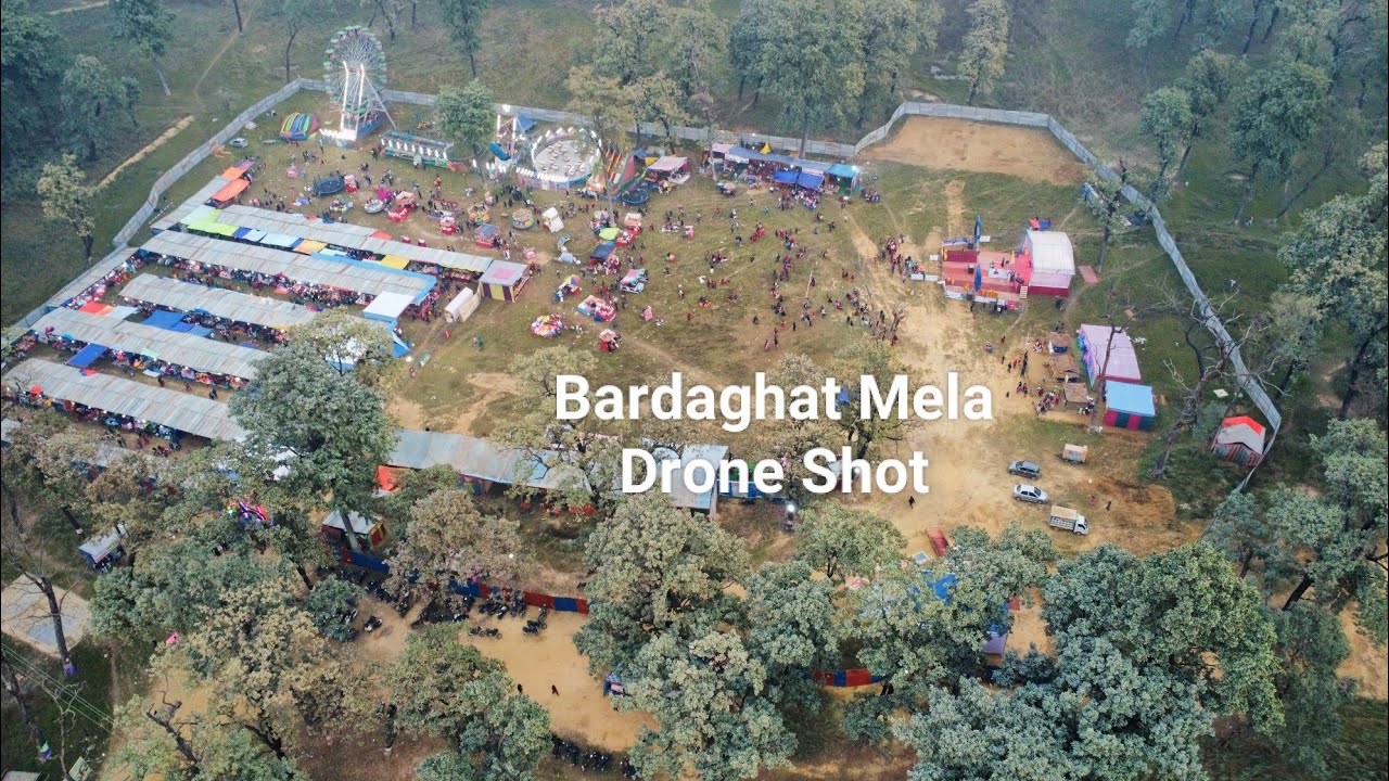 Surprising Her | Bardaghat Mela Drone Shot & Chahalpahal - YouTube