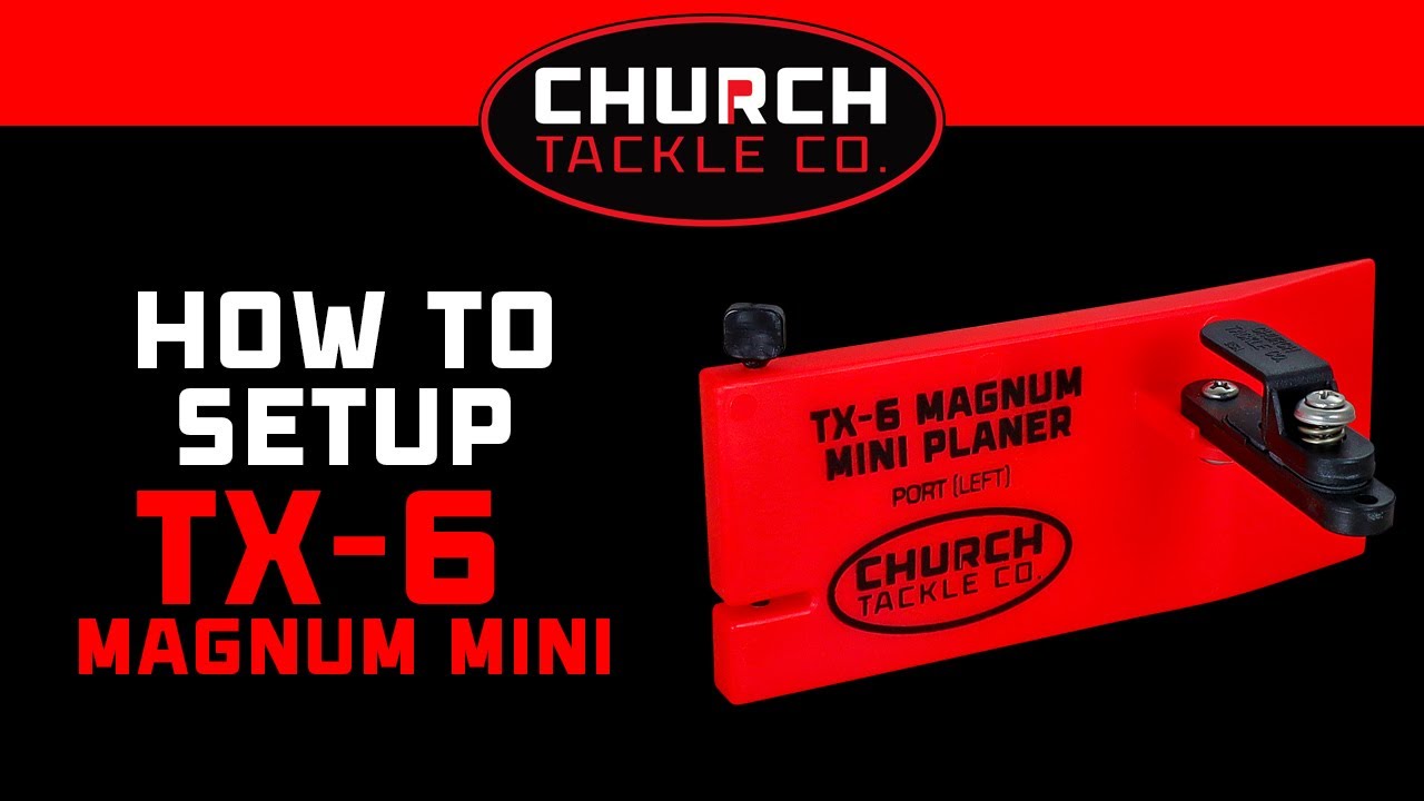 How To Assemble Your Church Tackle TX-6 Magnum Mini Planer Board ...