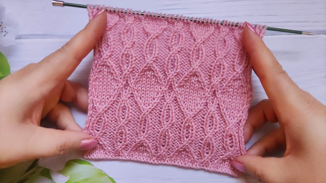 Cable Diamond Stitch | Zopf-Rautenmuster stricken | Punto Rombi con ...