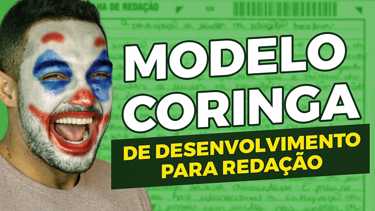 Modelo de DESENVOLVIMENTO CORINGA para o ENEM 2025 | PROFINHO - YouTube