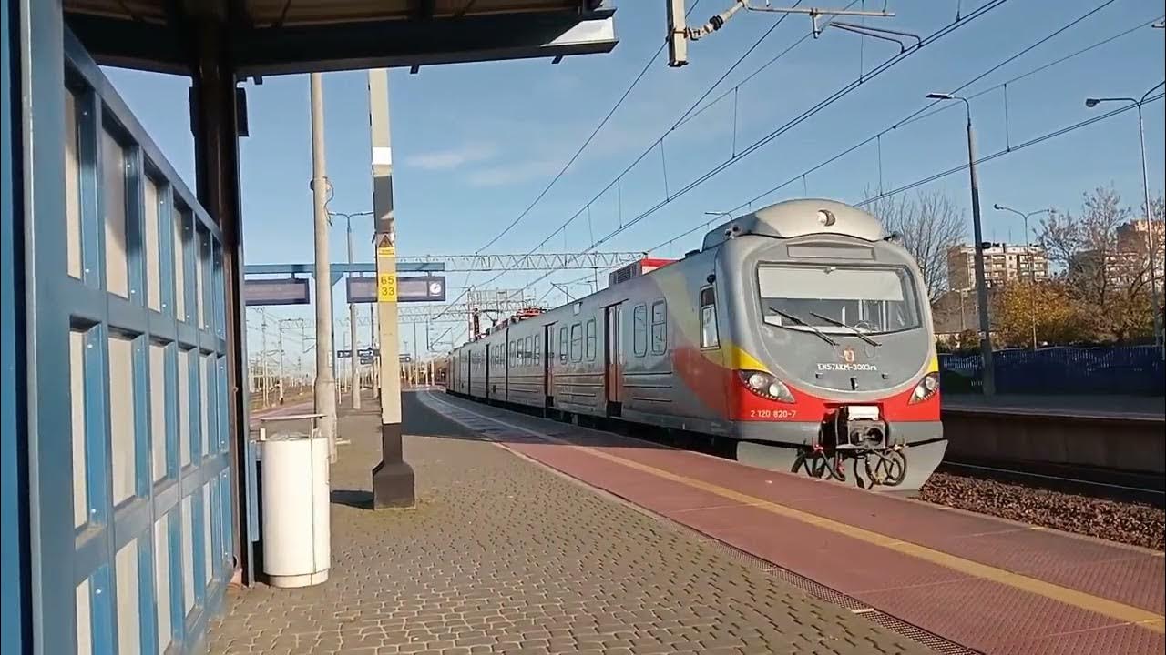 Pociągi na stacji Skierniewice w tym zastępczy Fredro, dręzyna PLK'i, odwołany Bolimek i nie ...