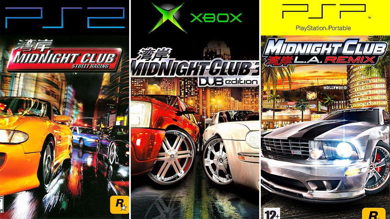 MIDNIGHT CLUB Games Evolution (2000-2008) - YouTube